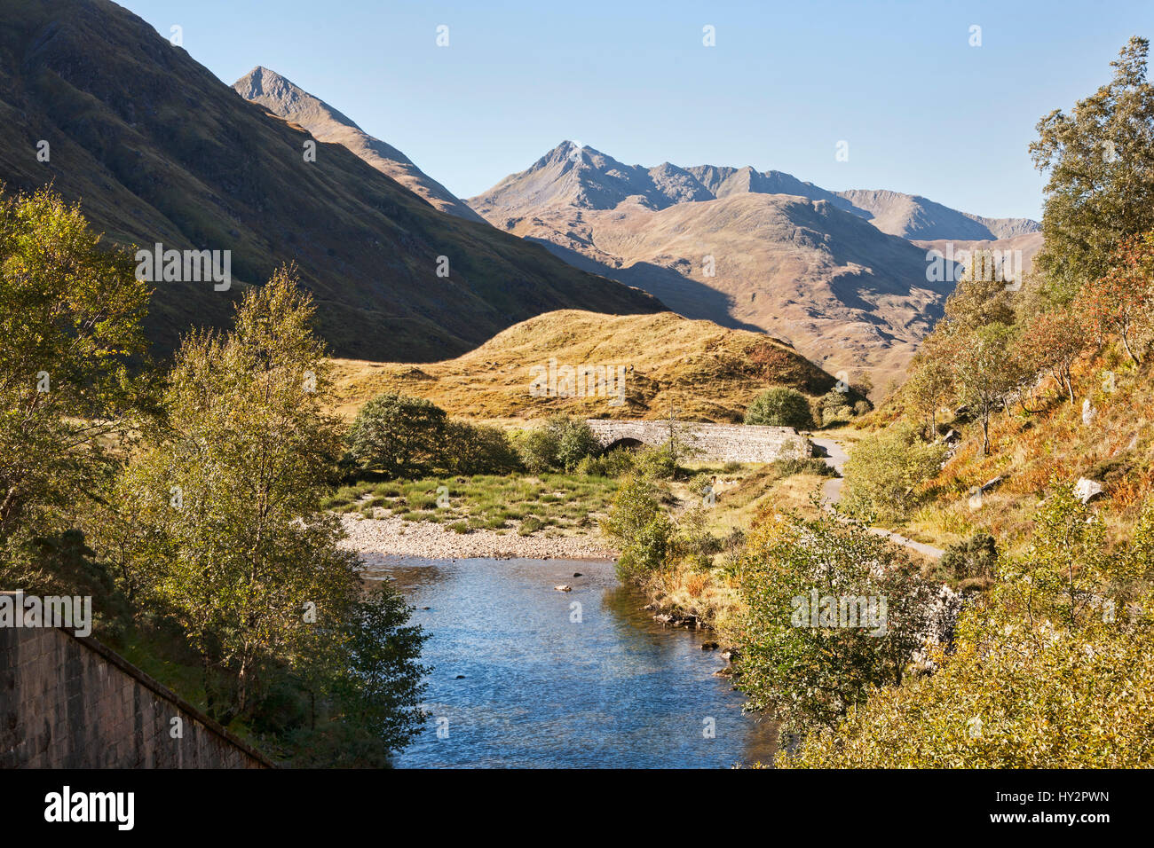Glen Shiel stone bridge, battlefield site, A87, Road to Isles, Highland ...