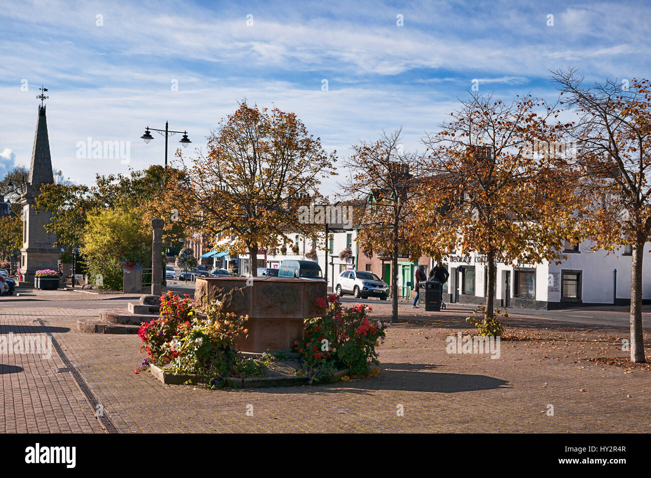 Beauly town centre, Inverness, Scotland Stock Photo - Alamy
