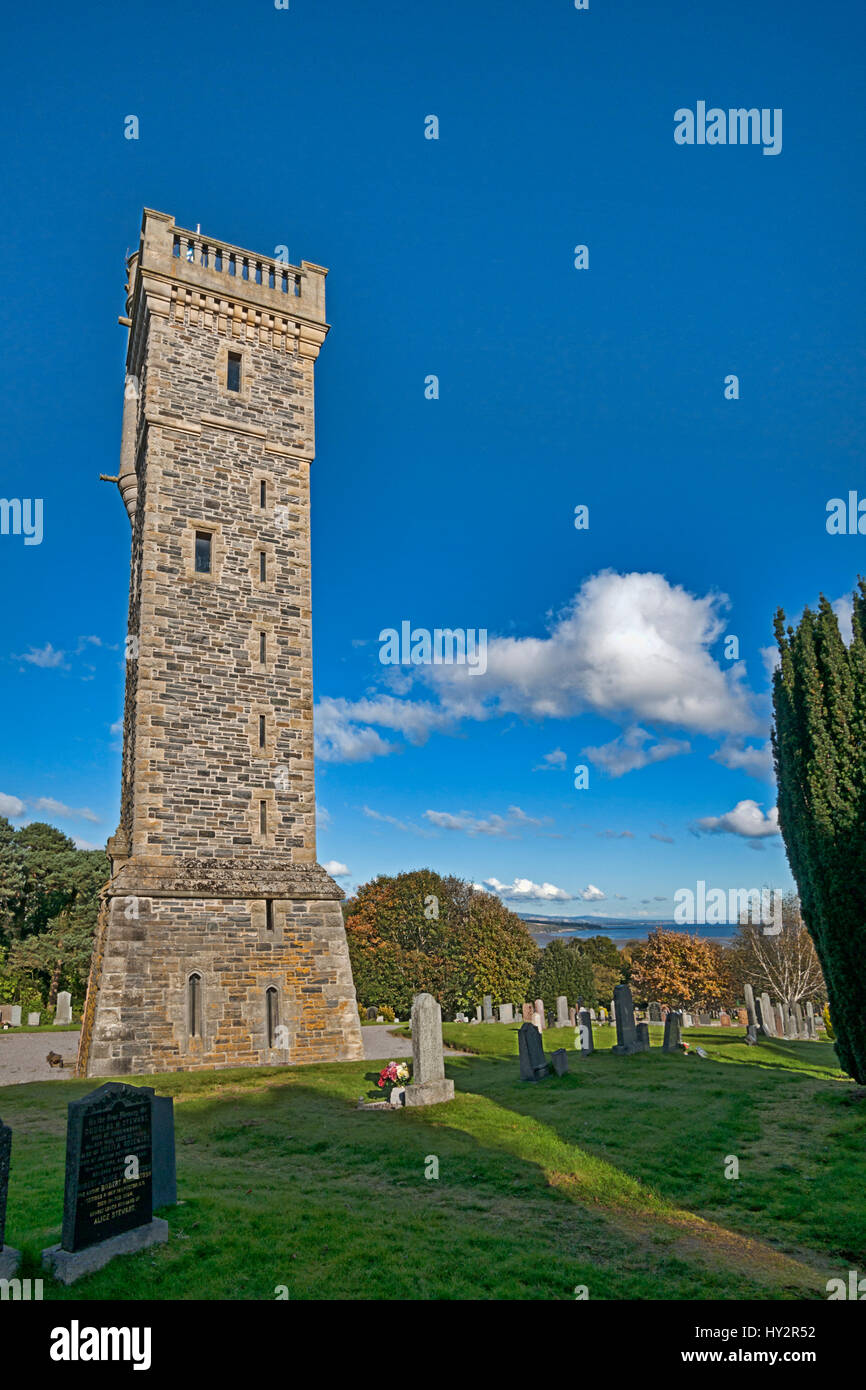 Hector Macdonald monument, tower, Dingwall, Ross and Cromarty, Highland ...