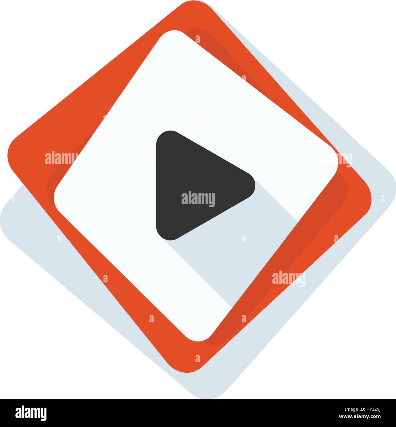Play Button illustration Stock Vector Image & Art - Alamy