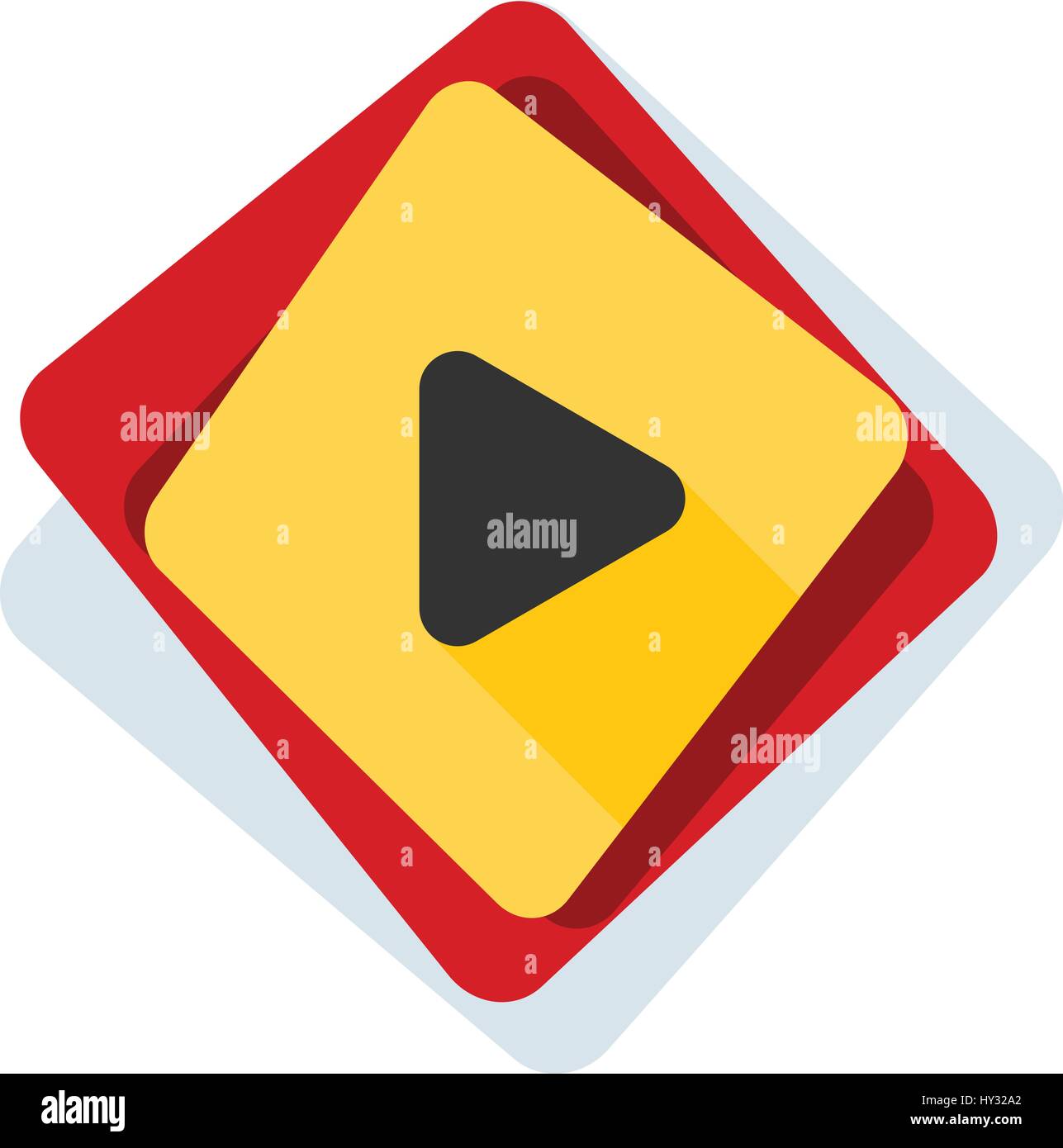 Play Button illustration Stock Vector Image & Art - Alamy