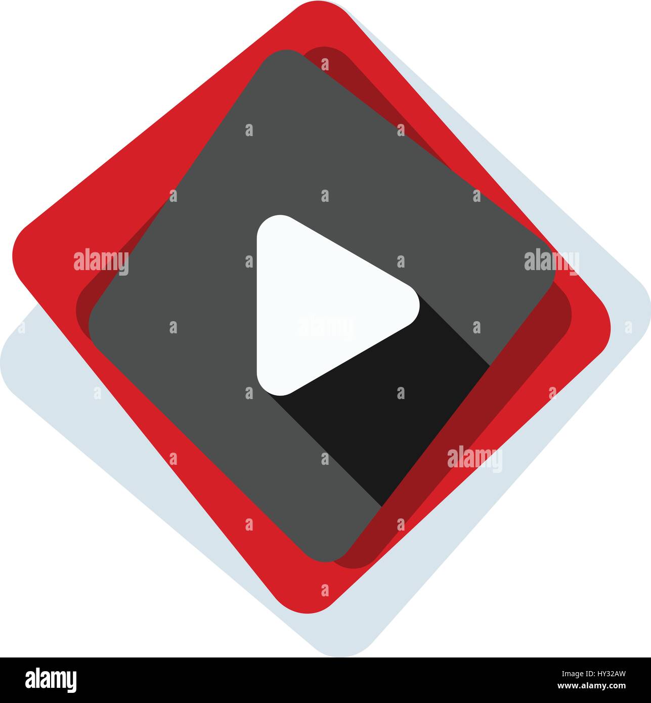 Play Button illustration Stock Vector Image & Art - Alamy
