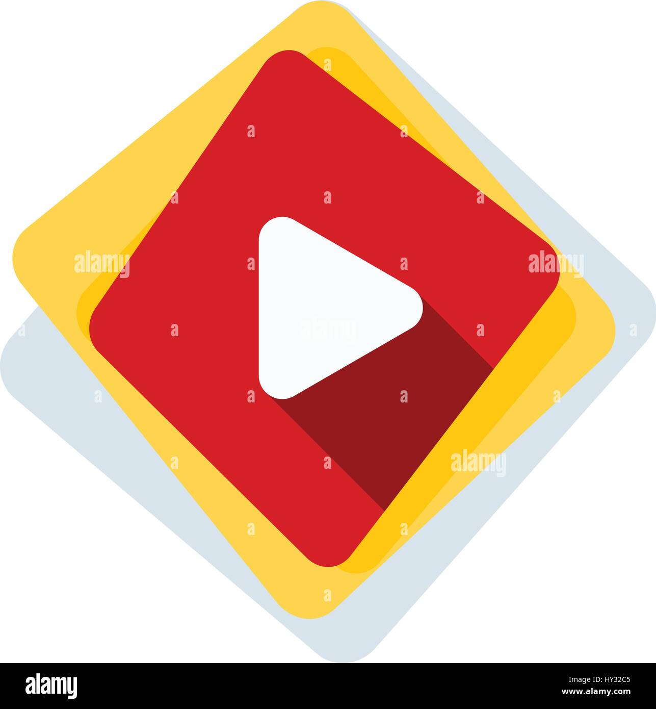 Play Button illustration Stock Vector Image & Art - Alamy