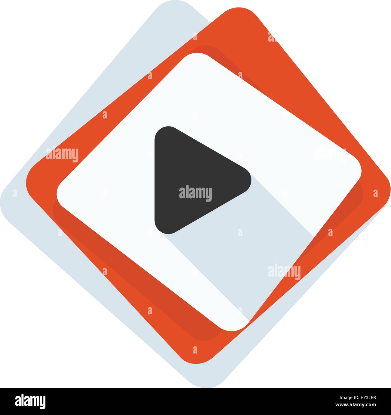 Play Button illustration Stock Vector Image & Art - Alamy