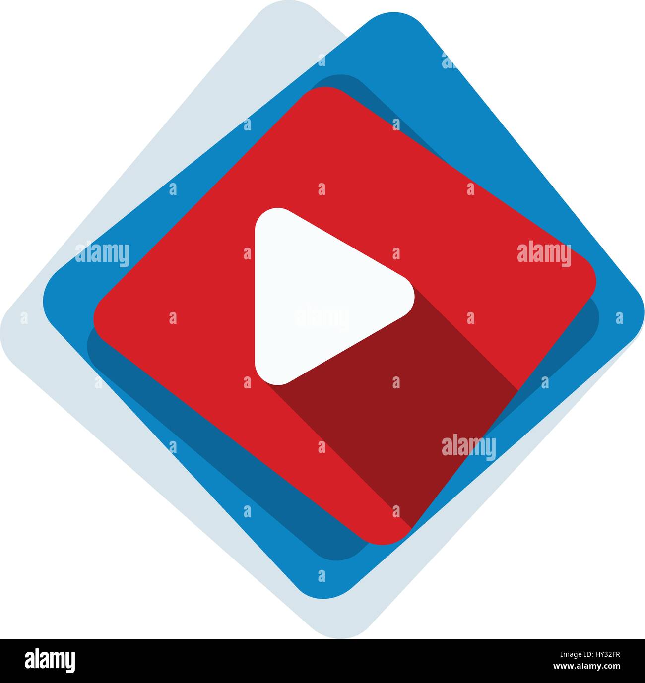 Play Button illustration Stock Vector Image & Art - Alamy