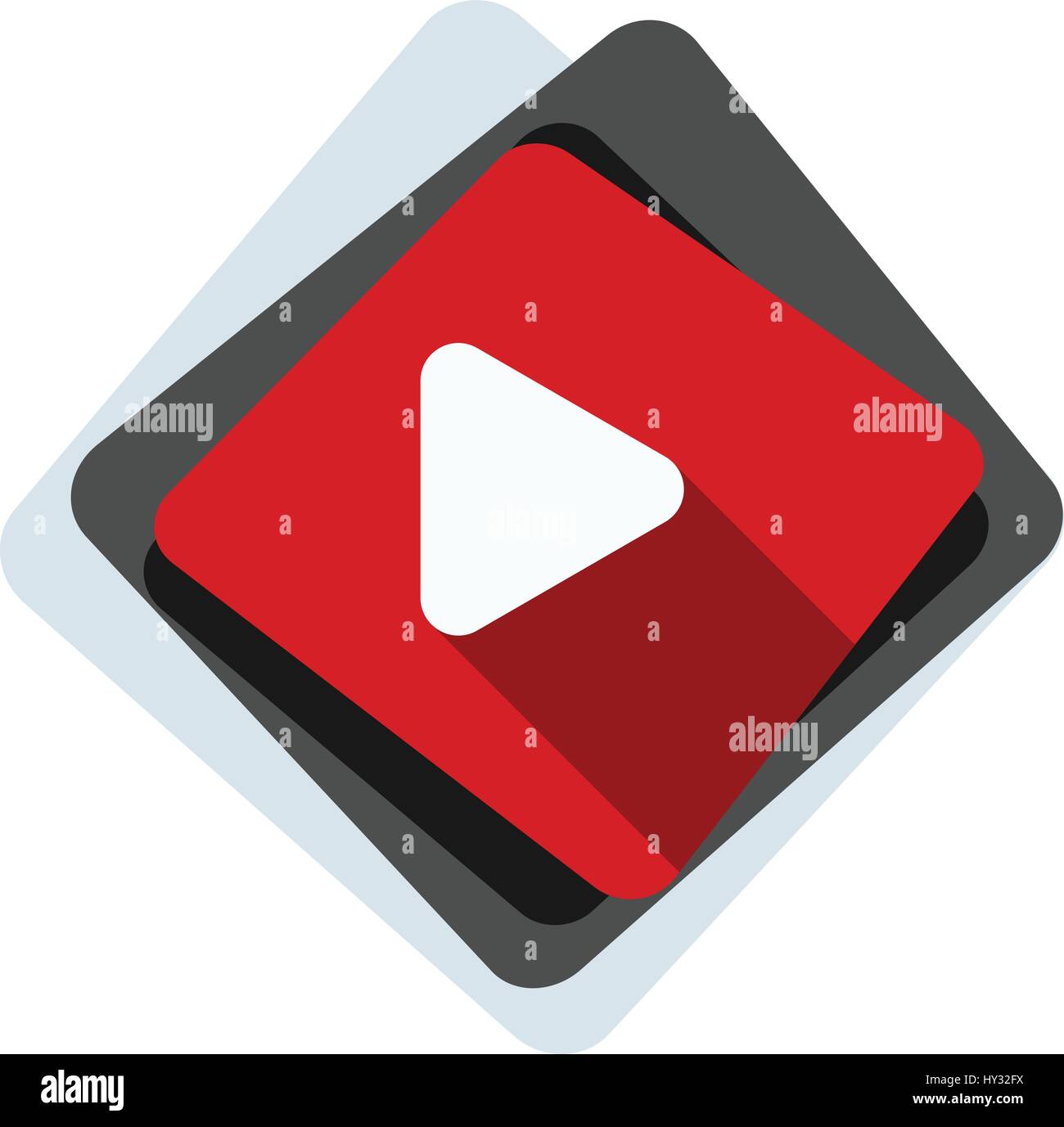 Play Button illustration Stock Vector Image & Art - Alamy