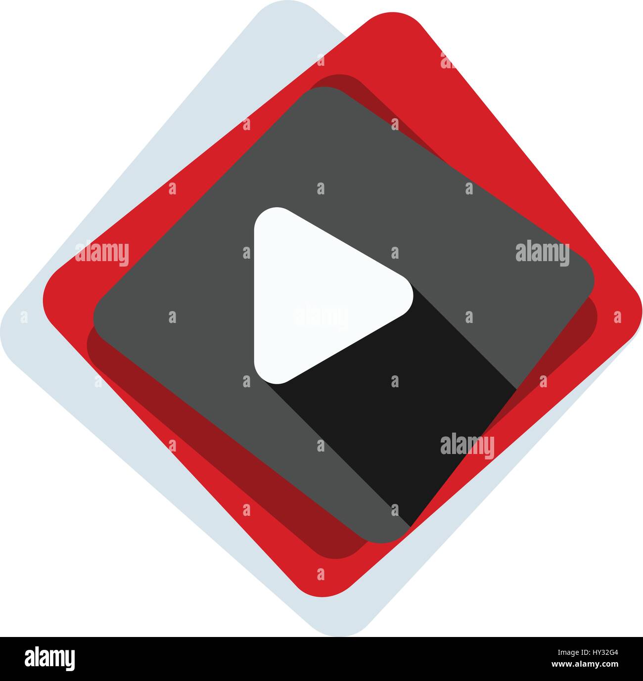 Play Button illustration Stock Vector Image & Art - Alamy