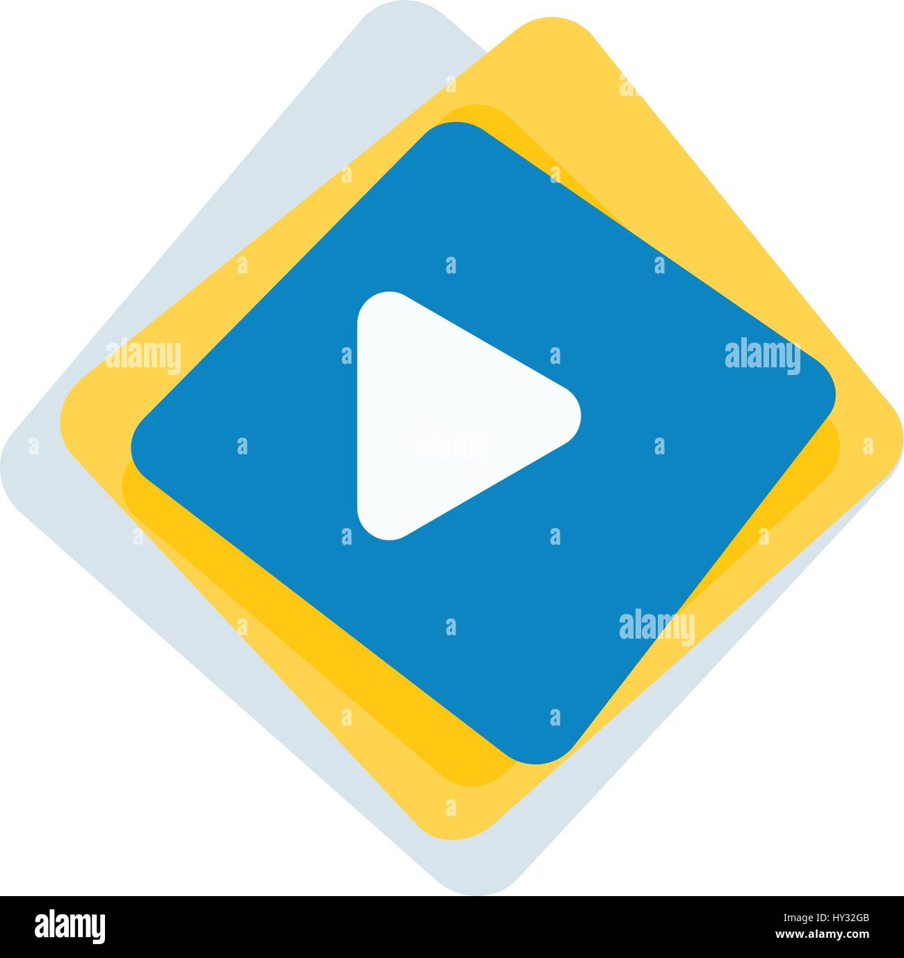 Play Button illustration Stock Vector Image & Art - Alamy