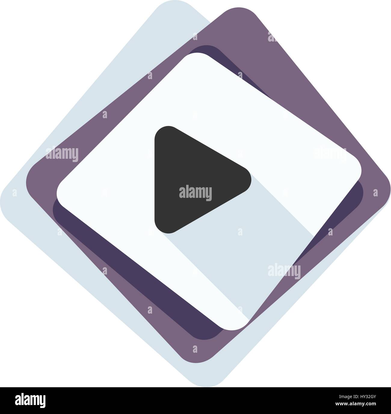 Play Button illustration Stock Vector Image & Art - Alamy