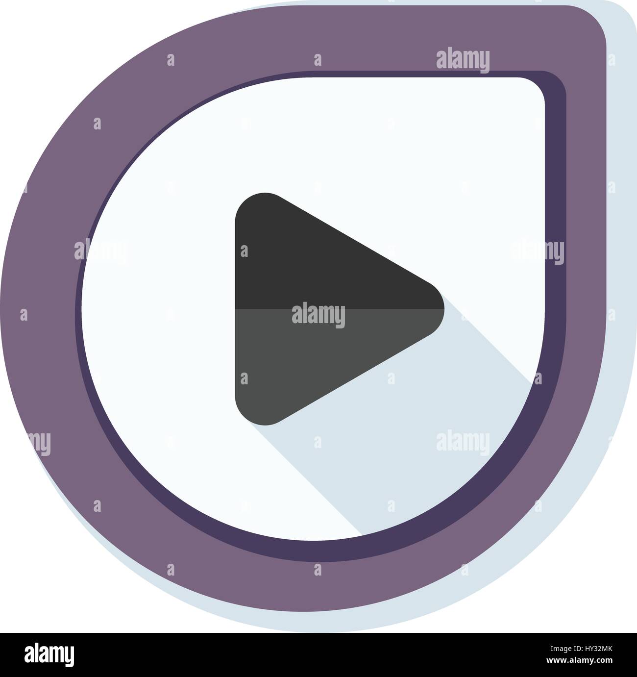Play Button illustration Stock Vector Image & Art - Alamy