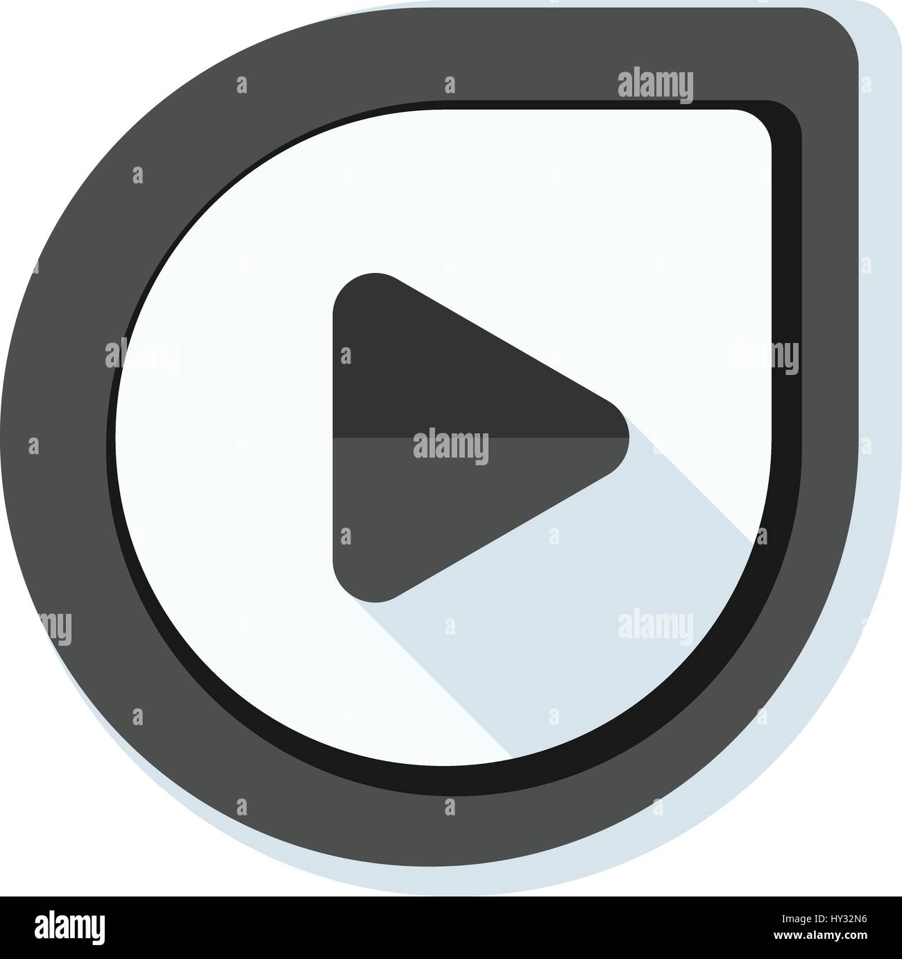 Play Button illustration Stock Vector Image & Art - Alamy