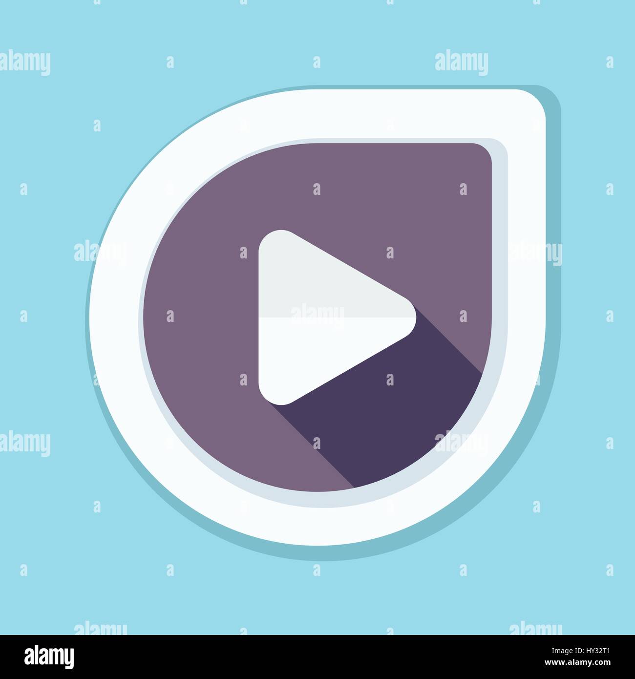 Play Button illustration Stock Vector Image & Art - Alamy