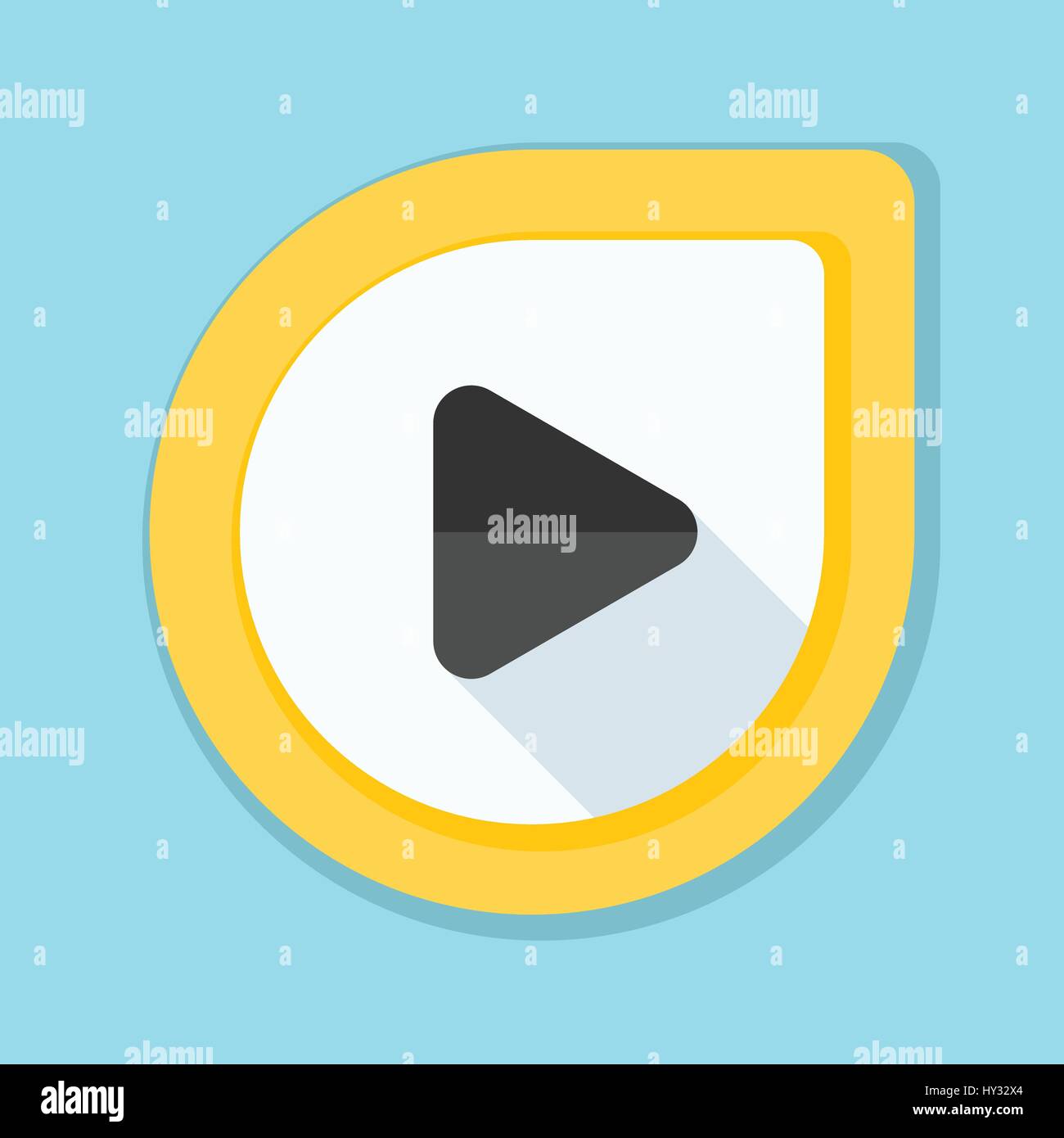 Play Button illustration Stock Vector Image & Art - Alamy