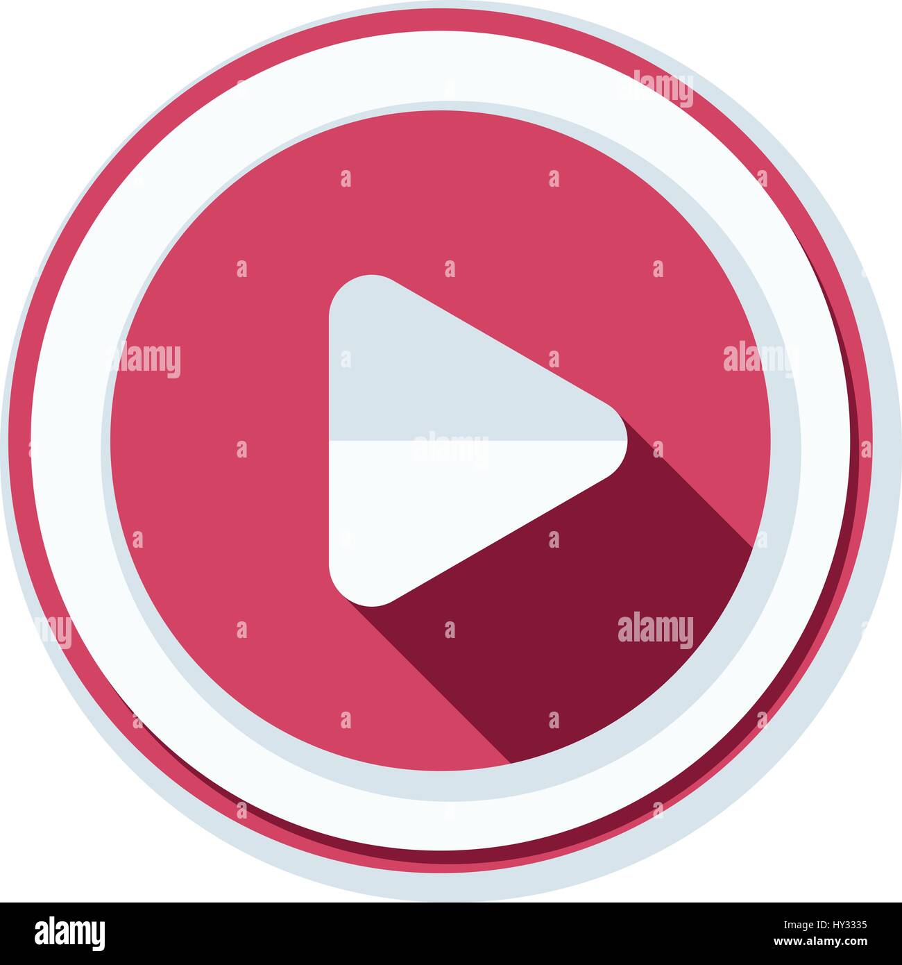 Play Button illustration Stock Vector Image & Art - Alamy