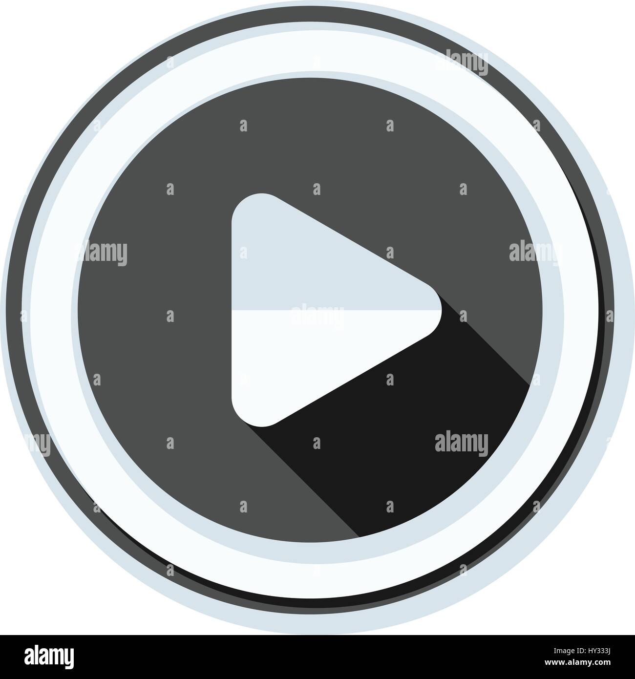 Play Button illustration Stock Vector Image & Art - Alamy