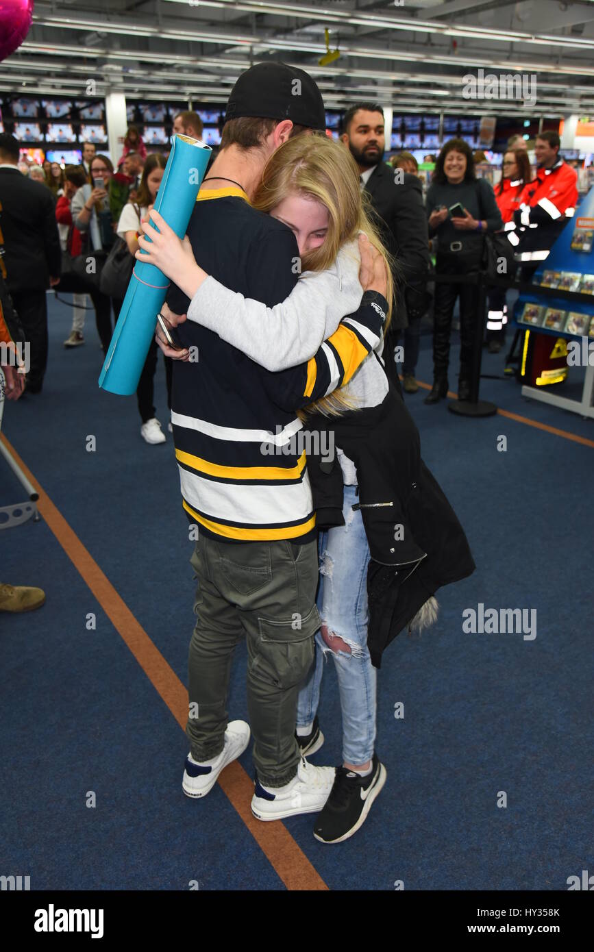 Mike SInger promoting his latest CD 'Karma' during a signing session at ...
