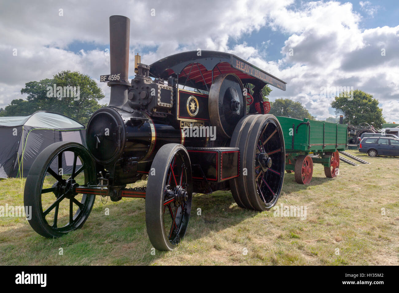 'King Harry' a 1912 McLaren traction engine at the 2016 Norton ...