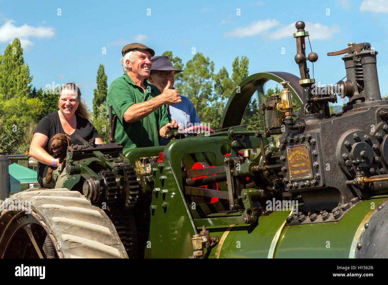 Burrell steam traction engine hi-res stock photography and images - Alamy