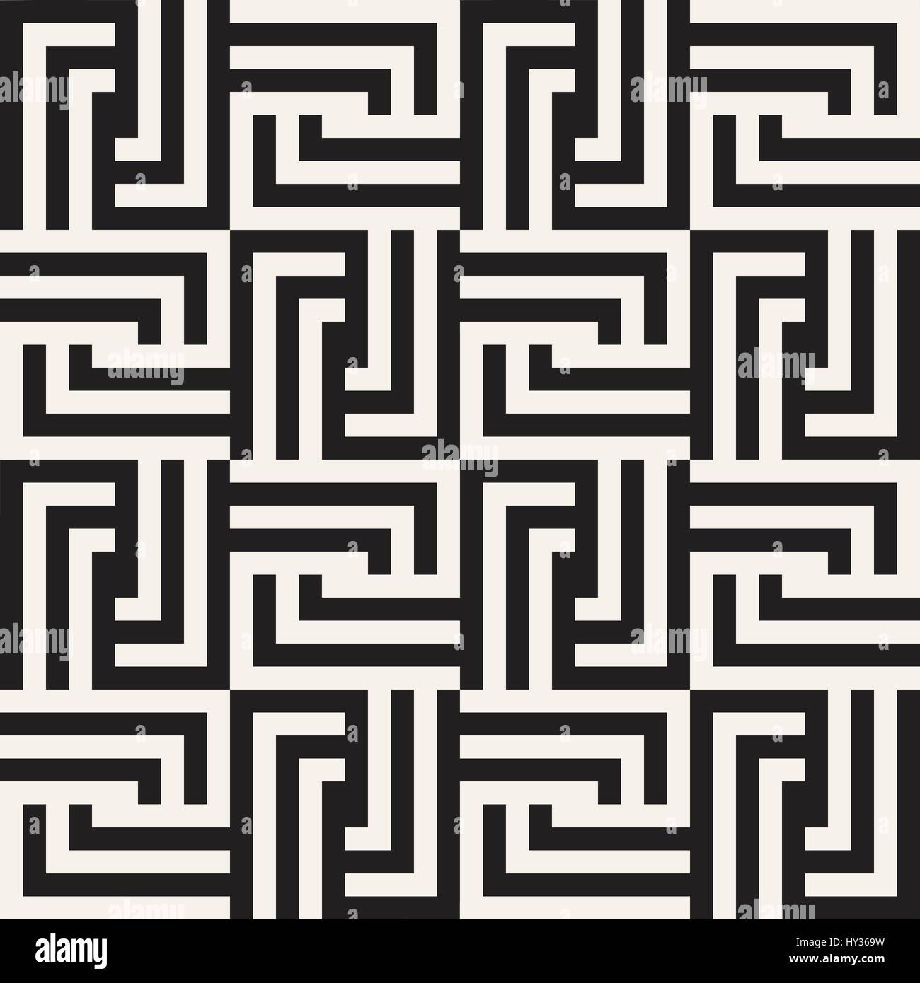 Seamless Vector Pattern. Abstract Geometric Background. Linear Grid ...
