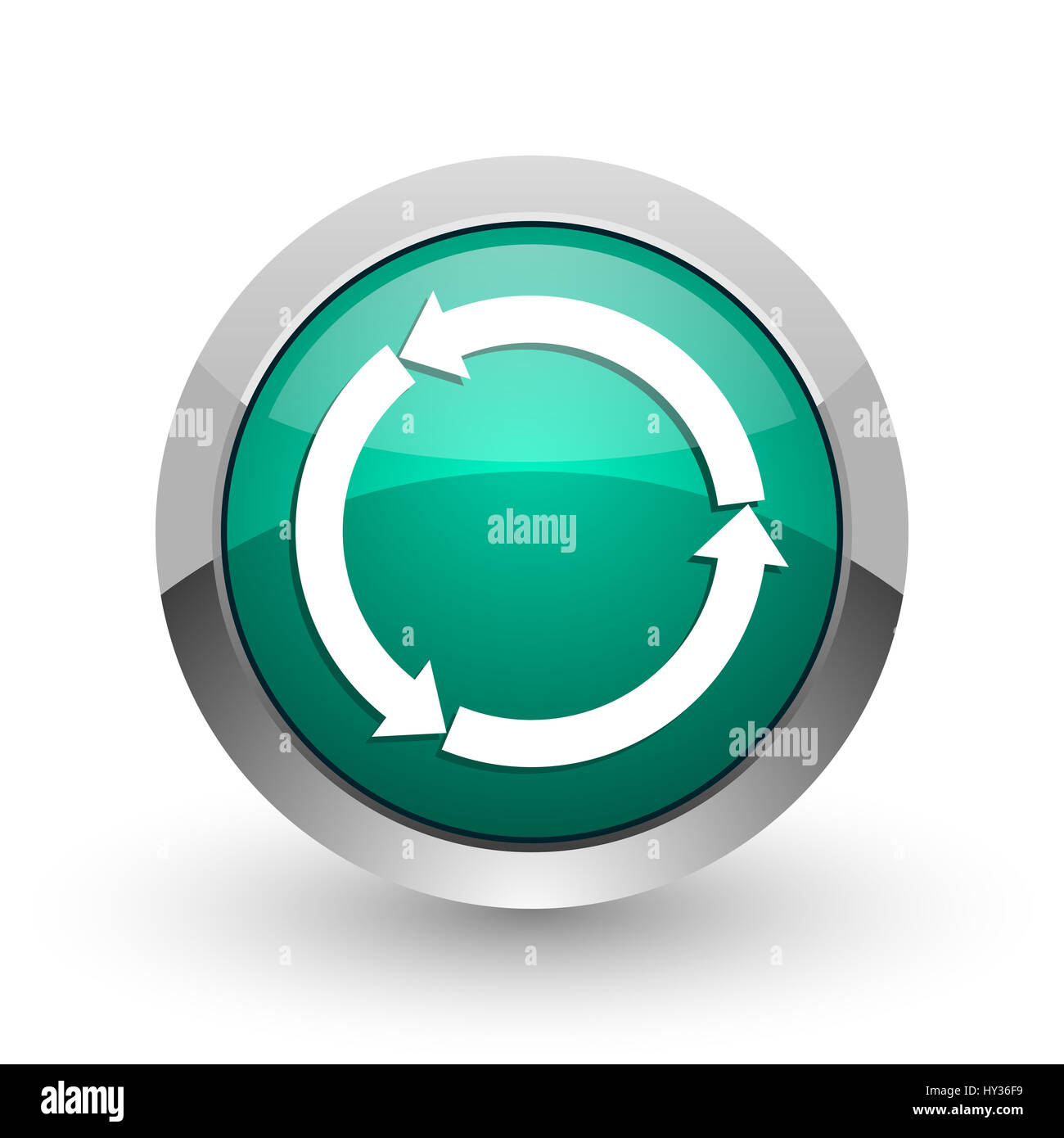 Reload green logo Cut Out Stock Images & Pictures - Alamy