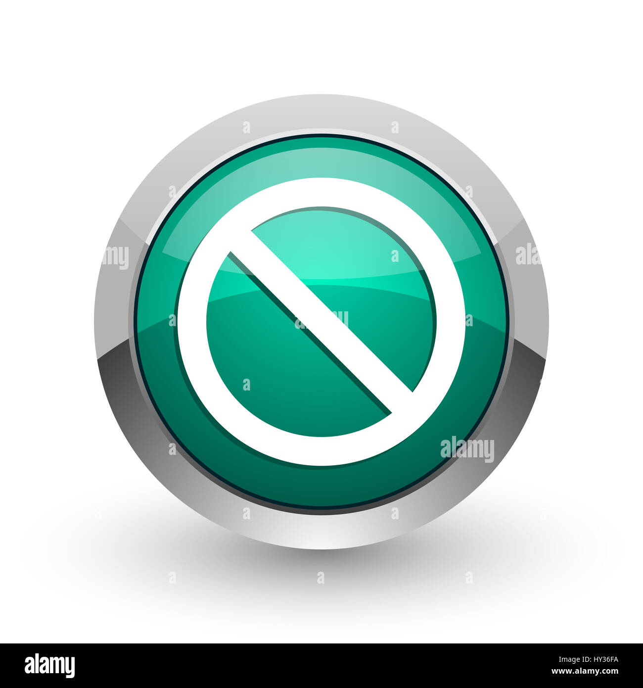 Access denied silver metallic chrome web design green round internet ...
