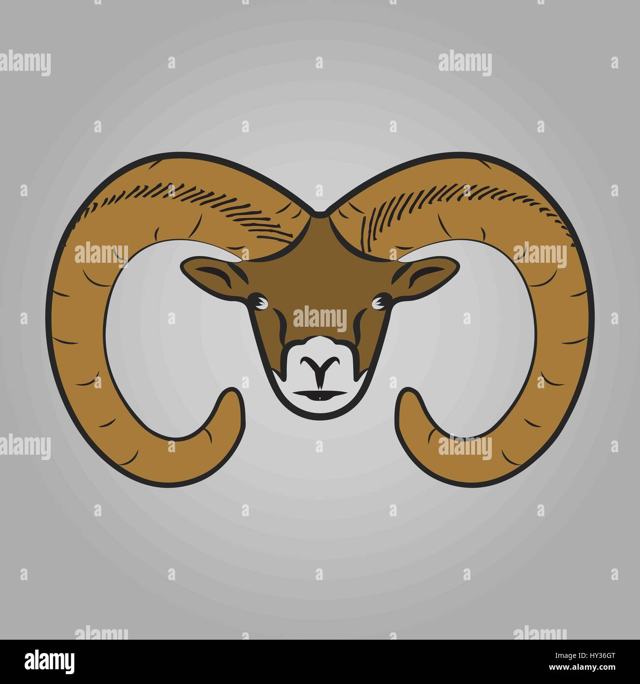 Ram head icon Stock Vector Image & Art - Alamy
