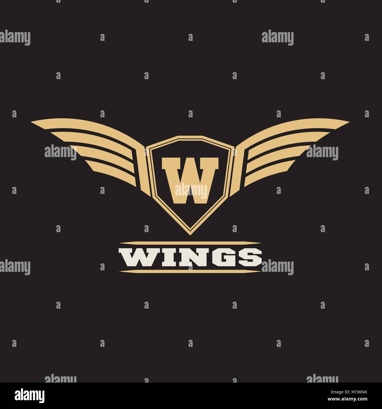 Air force logo logo hi-res stock photography and images - Alamy