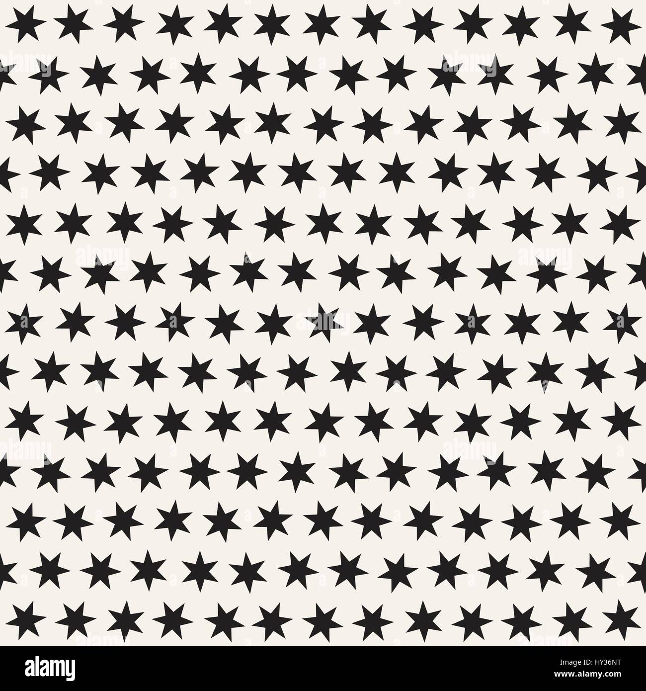 Trendy Texture With Scattered Geometric Shapes. Vector Seamless Pattern ...
