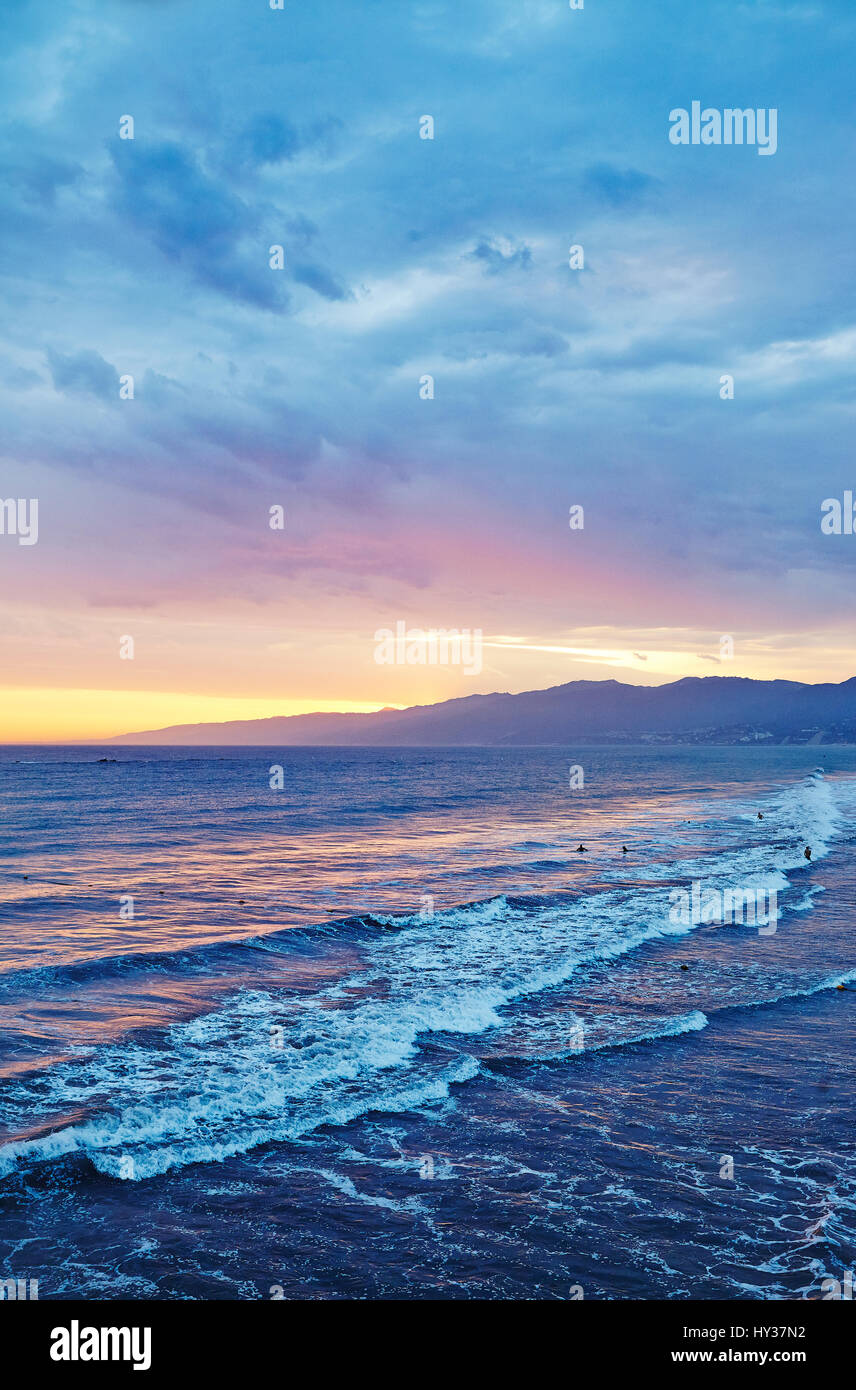 Los angeles sunset hi-res stock photography and images - Alamy