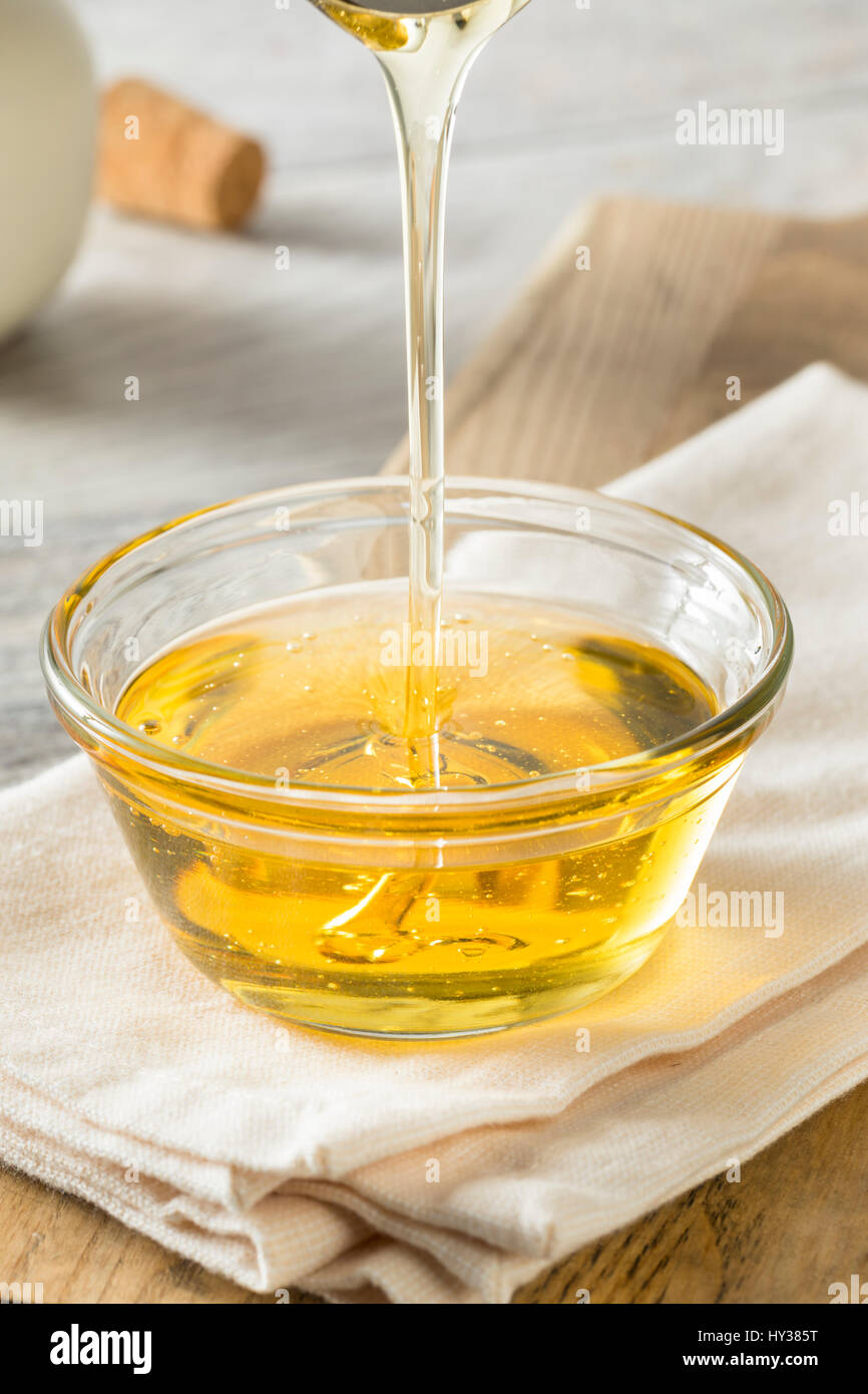 Raw Organic Sweet Light Agave Syrup in a Bowl Stock Photo - Alamy