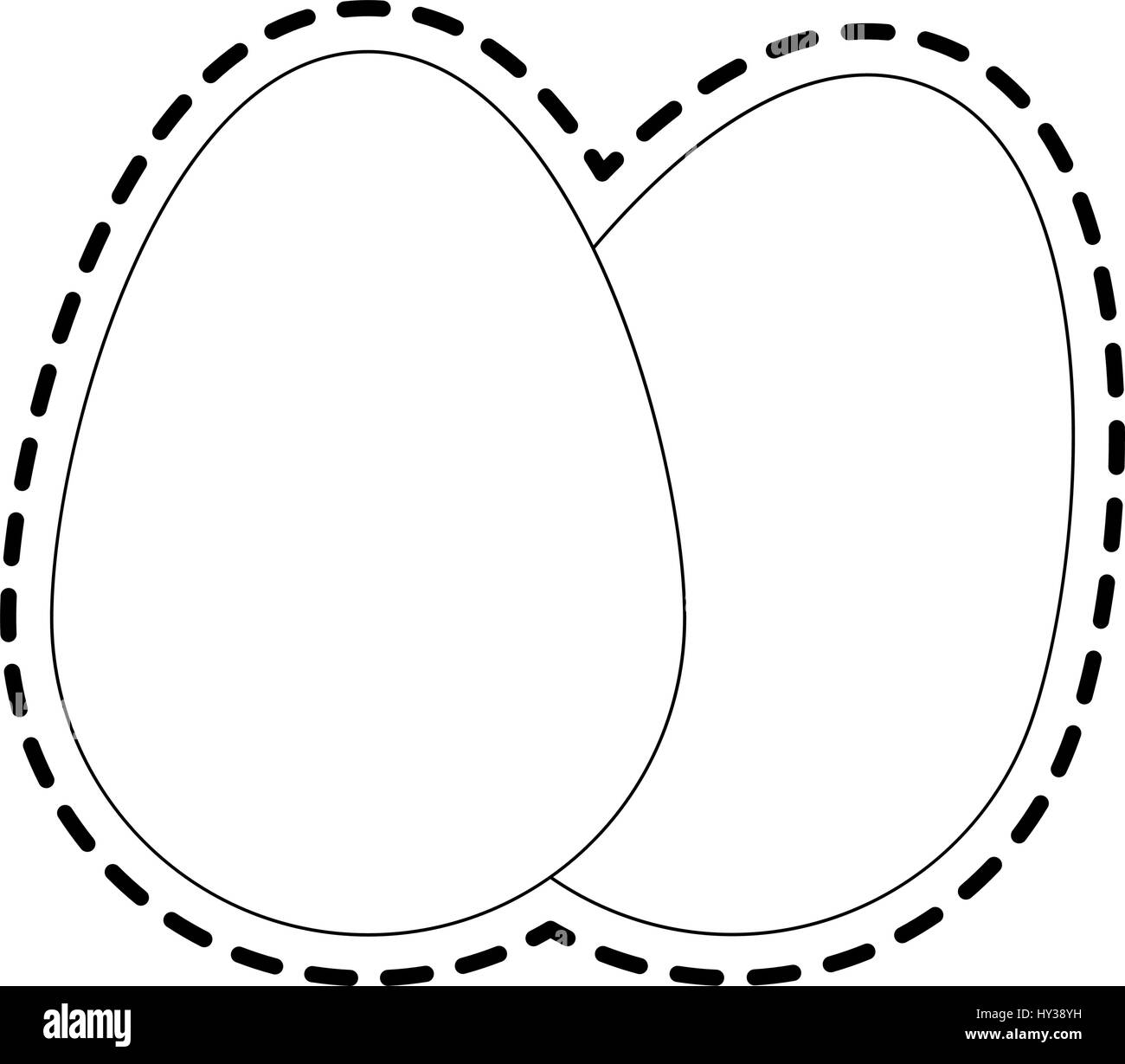 Delicious boiled eggs menu Stock Vector Images - Alamy