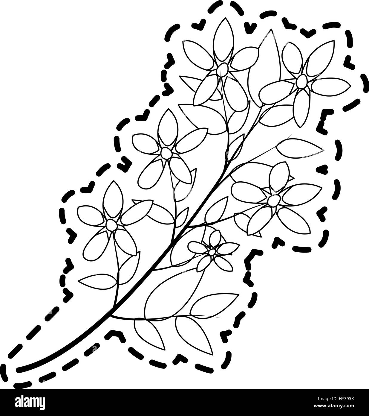 delicate flower icon image Stock Vector Image & Art - Alamy