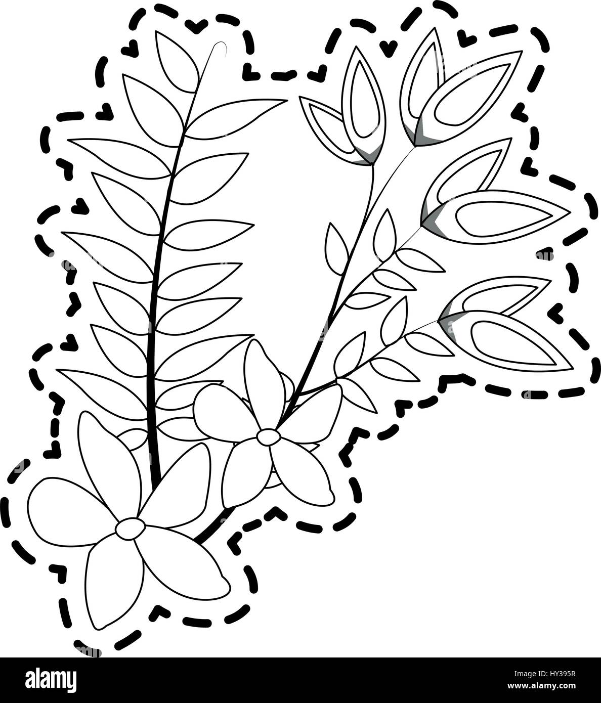 delicate flower icon image Stock Vector Image & Art - Alamy