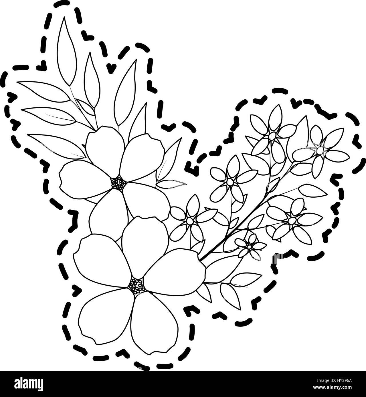 delicate flower icon image Stock Vector Image & Art - Alamy