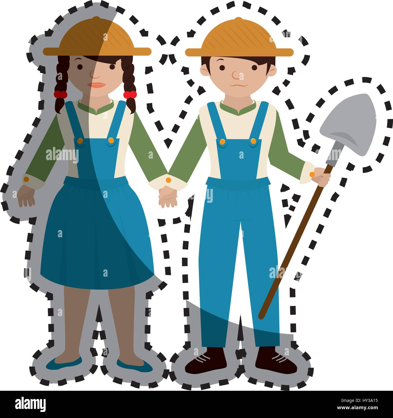 farmer avatar character icon Stock Vector Image & Art - Alamy