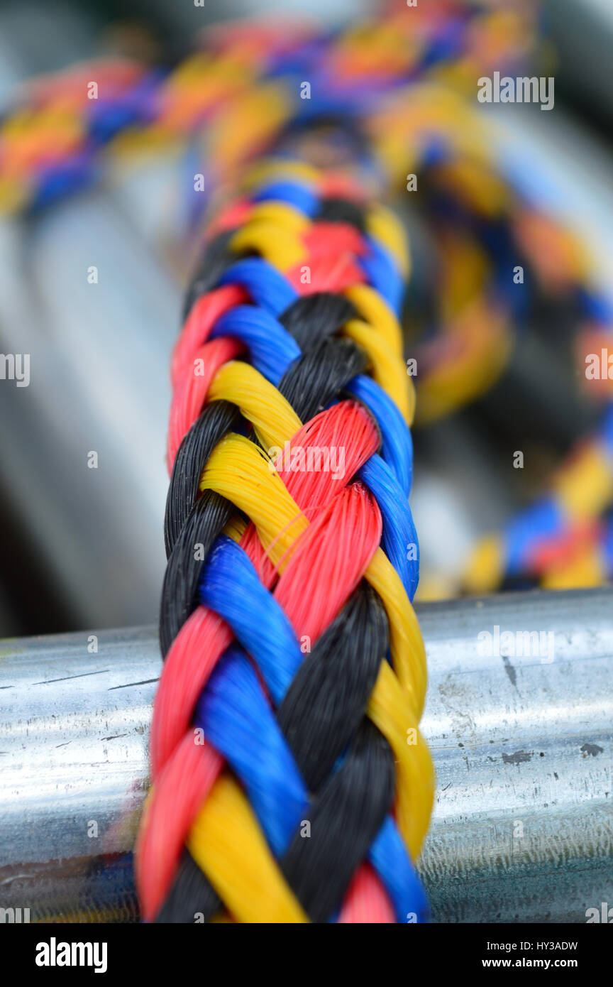 multi colored cord Stock Photo - Alamy