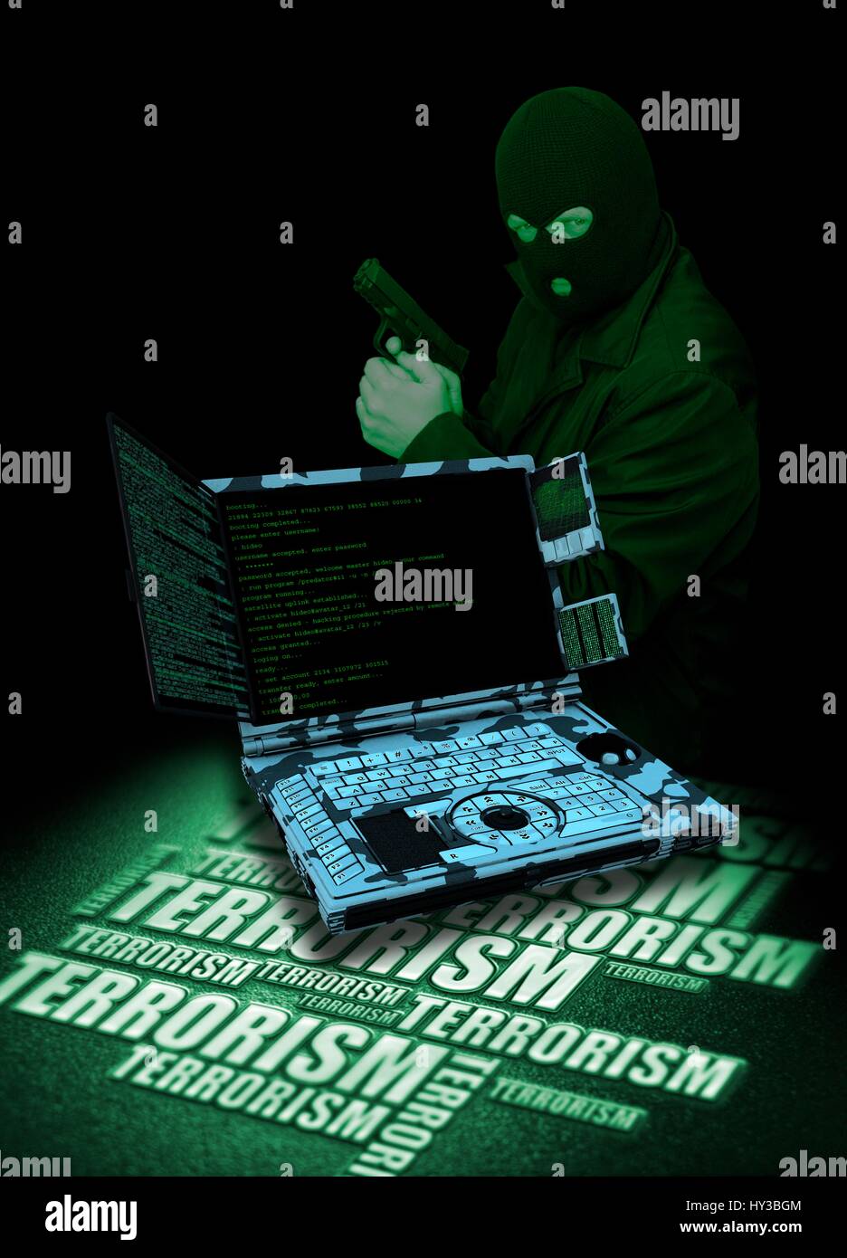 Cyber terrorism hi-res stock photography and images - Alamy