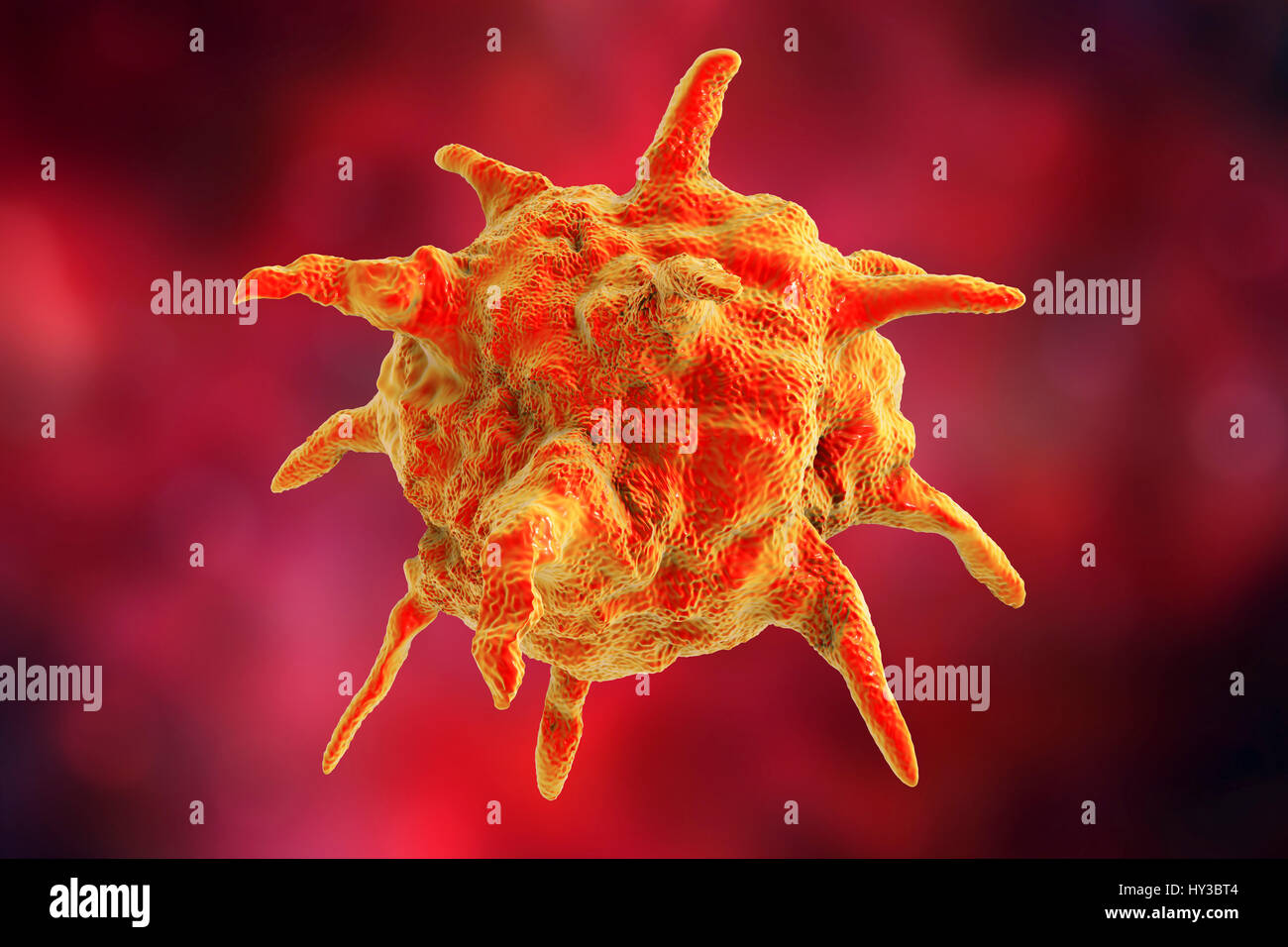 Viruses of different shapes, computer illustration Stock Photo - Alamy