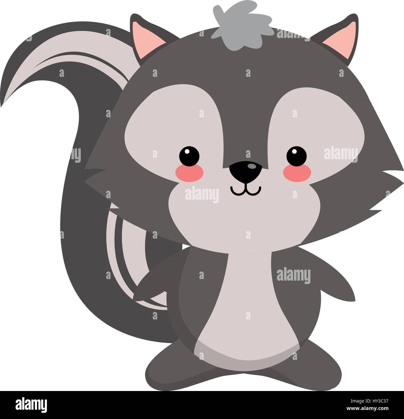 skunk cartoon icon Stock Vector Image & Art - Alamy