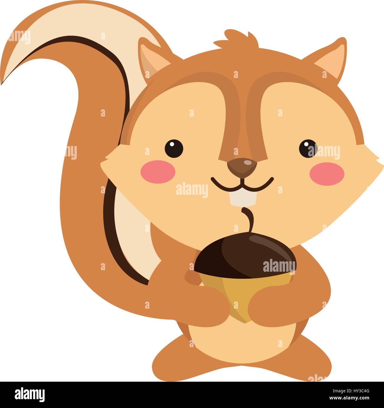 cute squirrel icon Stock Vector Image & Art - Alamy