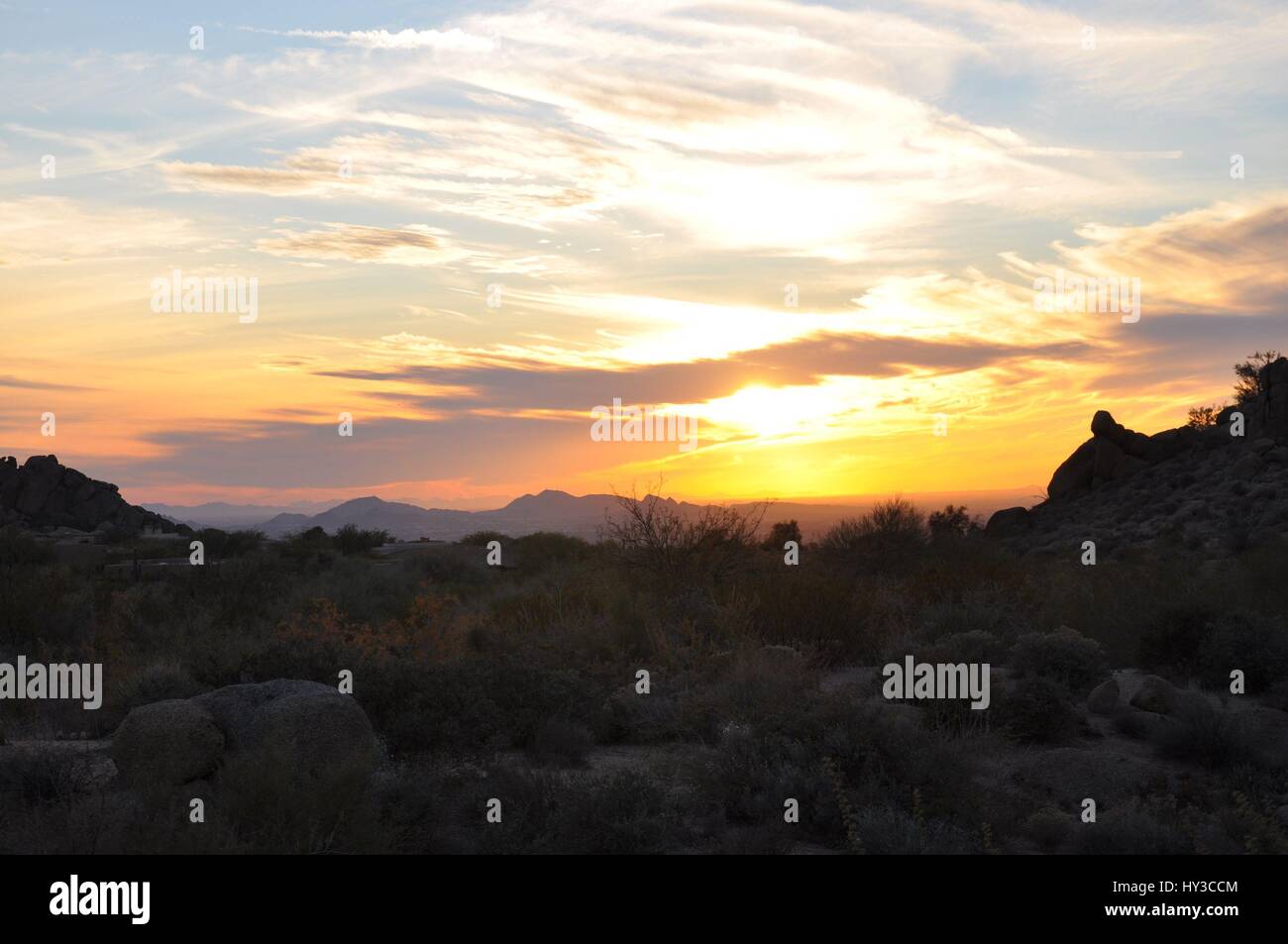Beautiful desert scenes shot in hi-res stock photography and images - Alamy