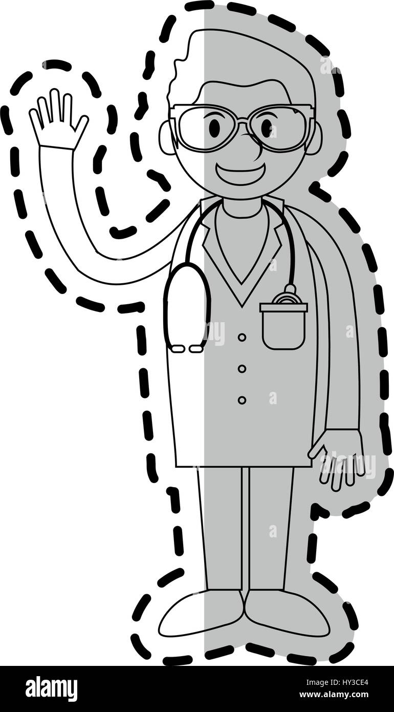 medical doctor cartoon icon image Stock Vector Image & Art - Alamy