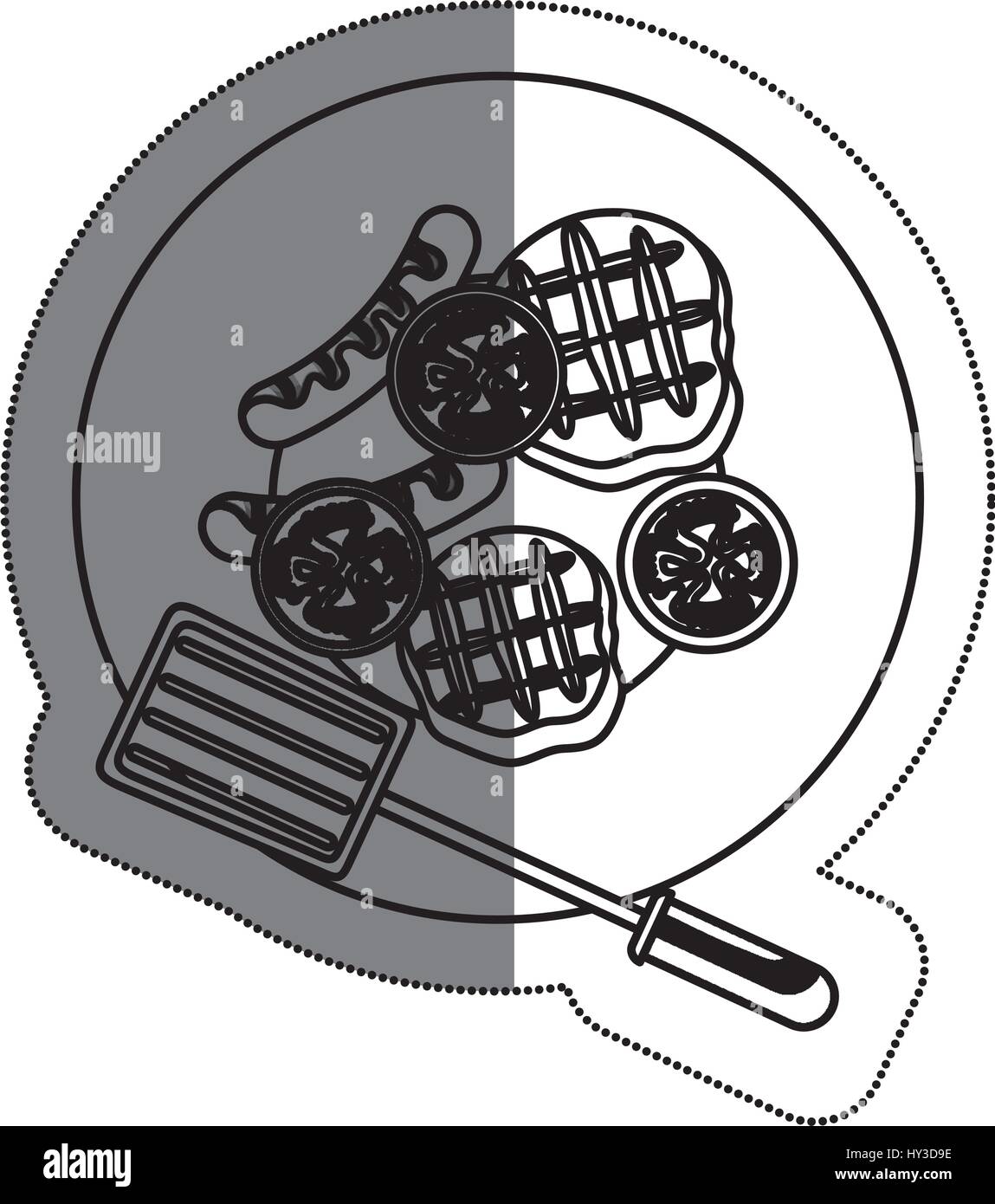 delicious meat beef menu Stock Vector Image & Art - Alamy