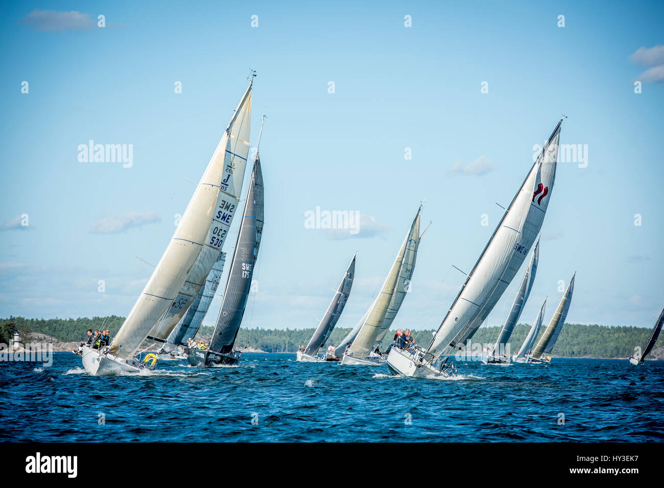 Recreational sailboats hi-res stock photography and images - Alamy