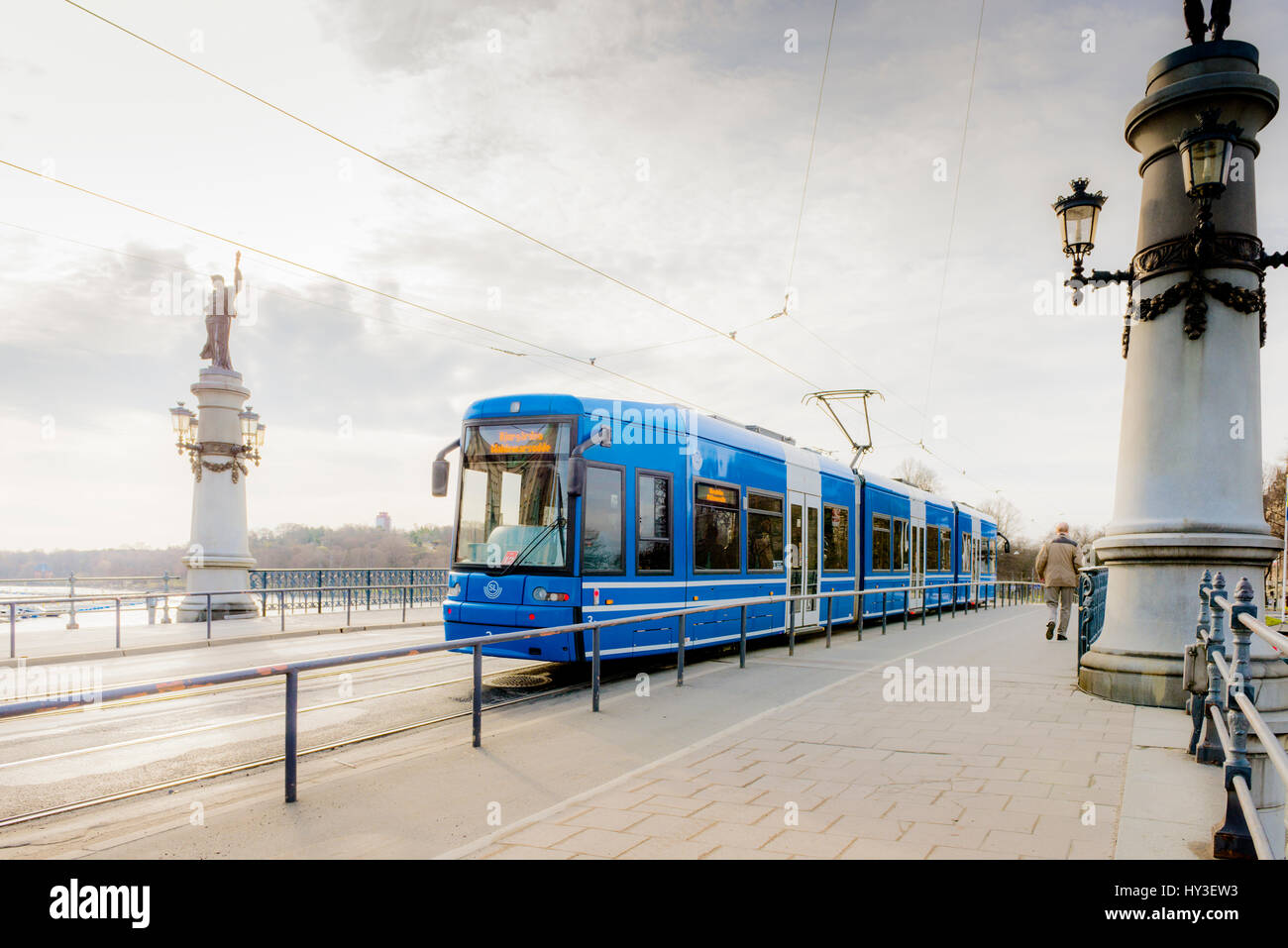 Swedish tram trams hi-res stock photography and images - Alamy