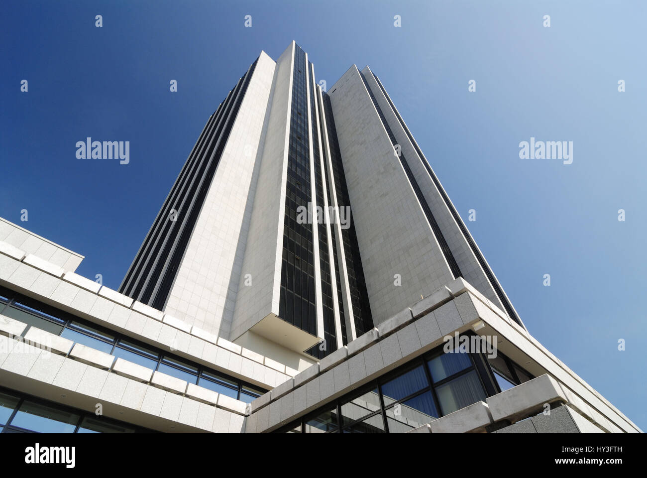 Radisson Blu hotel in the dam gate railway station in Hamburg, Germany ...