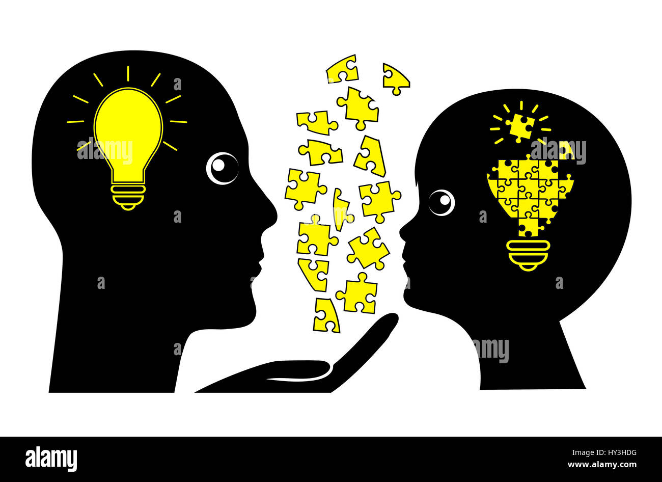 Child gets sense of achievement while learning step by step under the ...