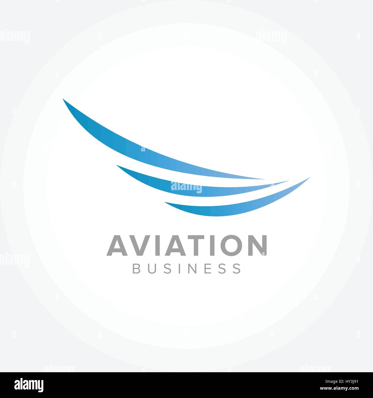 Aviation Industry using bird wings symbol Stock Vector Image & Art - Alamy