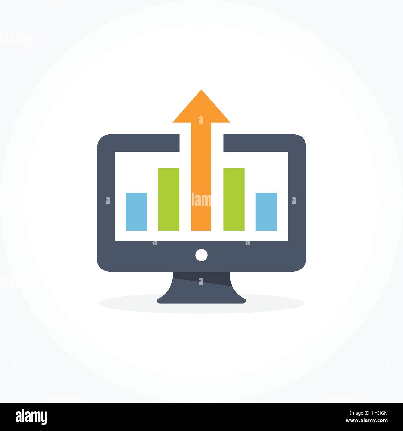 Monitoring background Stock Vector Images - Alamy
