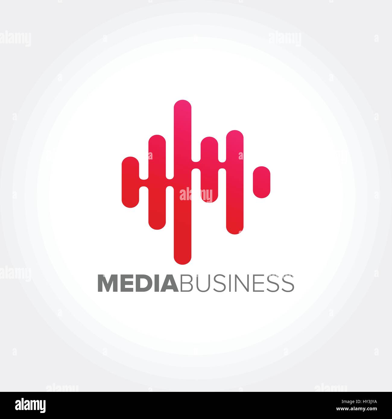 Audio wave logo concept, Multimedia Technology Stock Vector Image & Art ...